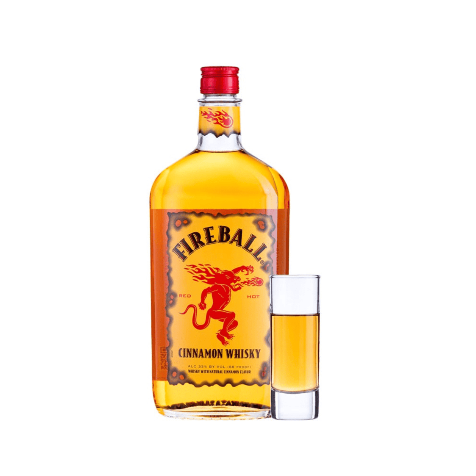 Fireball Flavored Whisky (750ml x 12 Bottles) . Fireball Cinnamon ...