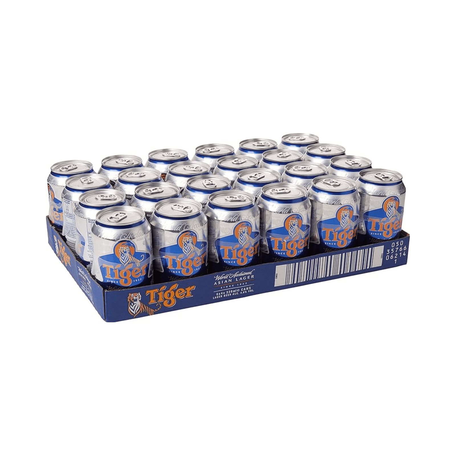 Tiger Lager Beer Can (330ml x 48 Cans) - Jasumo Shop